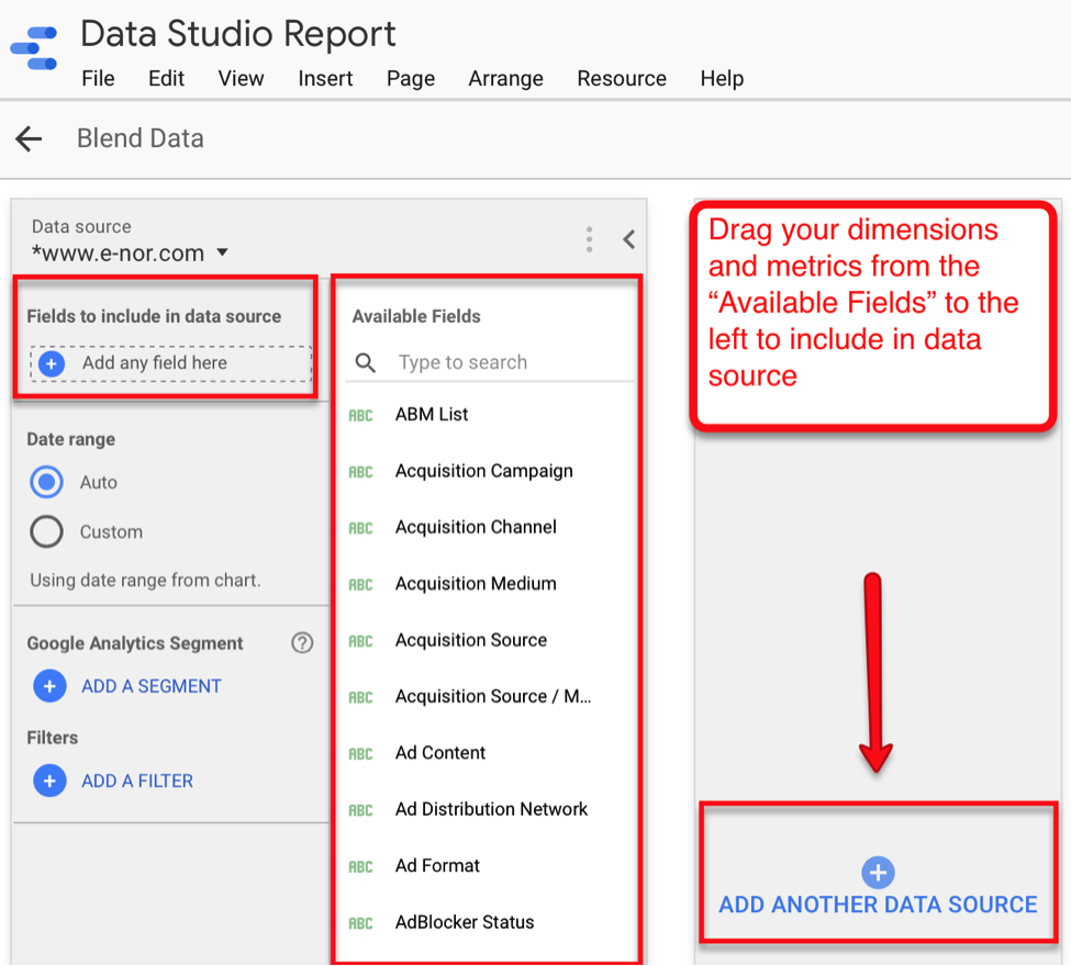 Data Blending Now Available in Data Studio | Cardinal Path