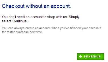 Ecommerce hint #2: Don’t Force Me to Register Before I Buy! | Cardinal Path