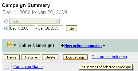 Editing Your AdWords PPC Campaign Settings For The Best Possible ROI | Cardinal Path