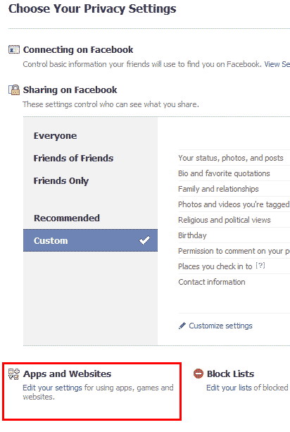 Facebook Privacy: more privacy settings you need to check | Cardinal Path